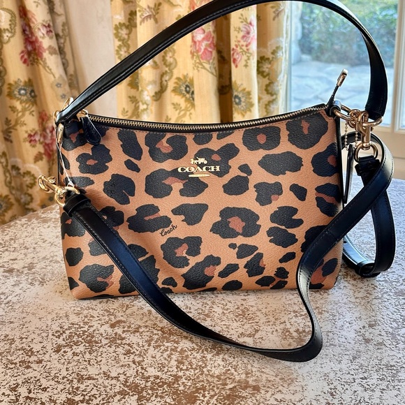 Coach | Bags | Coach Leopard Print Crossbody Bag | Poshmark